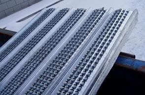 450mm Width HY Rib Mesh , Hot Dipped Galvanized U Patterns High Ribbed ...