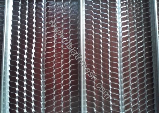 0.28mm Thickness Galvanized Metal Rib Lath Galvanized Expanded Metal ...