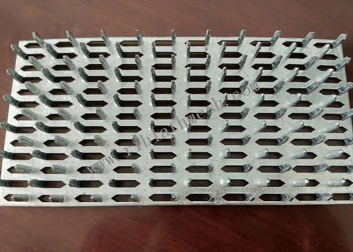 Square Rectangle Shaped Anti Split Plates Silver Color 1-1.2mm Thickness