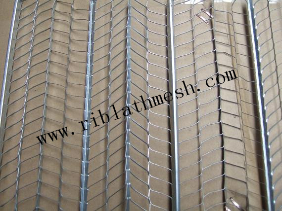 Construction Expanded High Rib Mesh 0.3mm Thickness Hot Dipped ...
