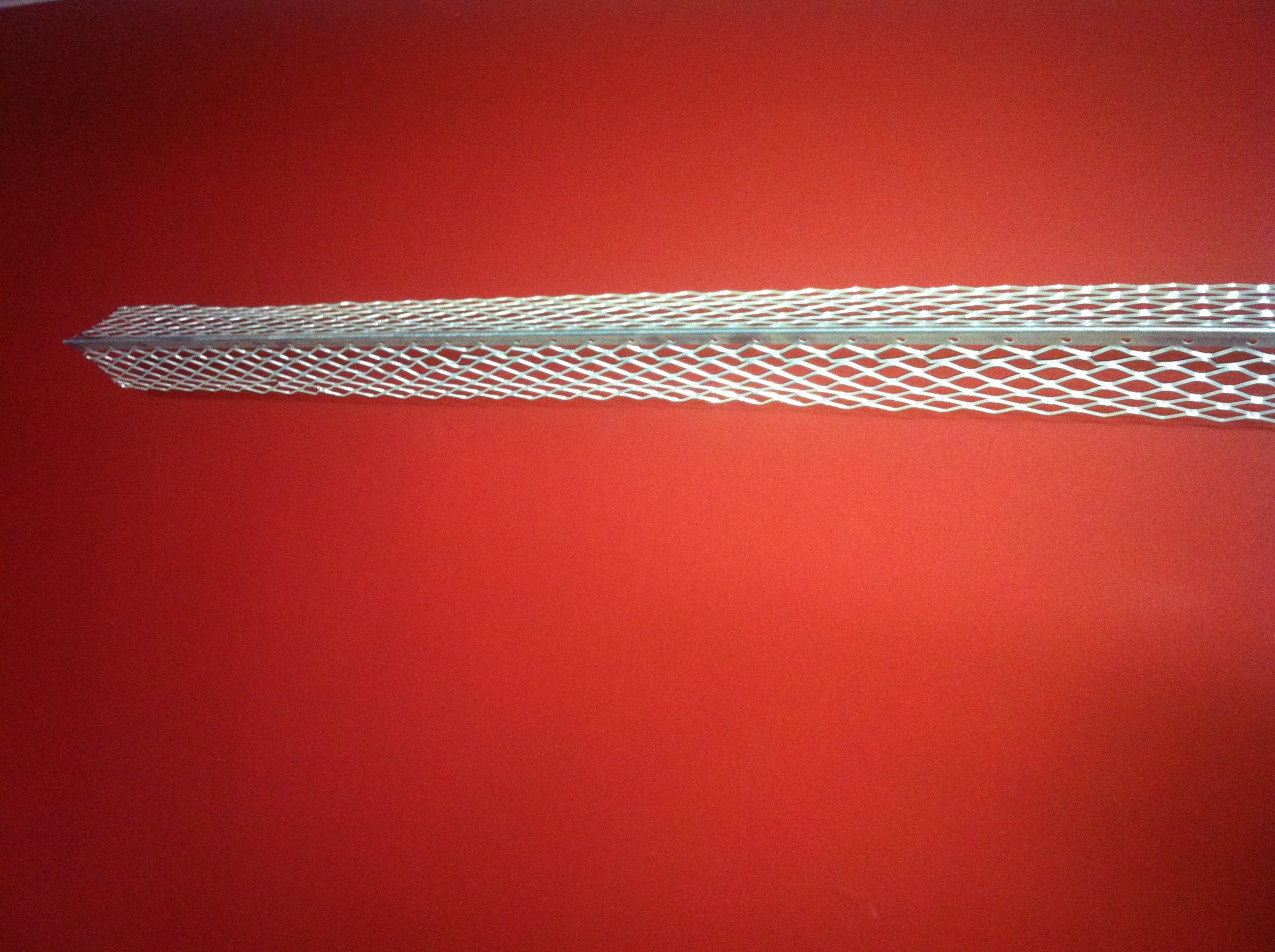 Hot Dip Galvanized Plaster Angle Bead , 2.7m 30mm Wing Drywall Corner Bead