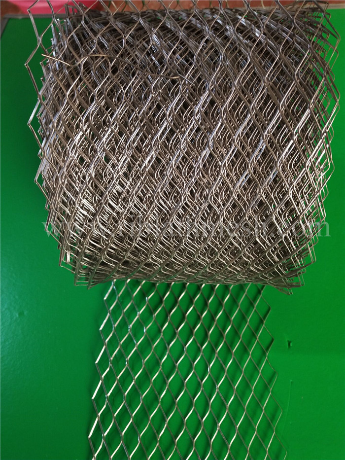 Expanded Steel Brick Reinforcement Mesh , Brick Wire Mesh 100M Length