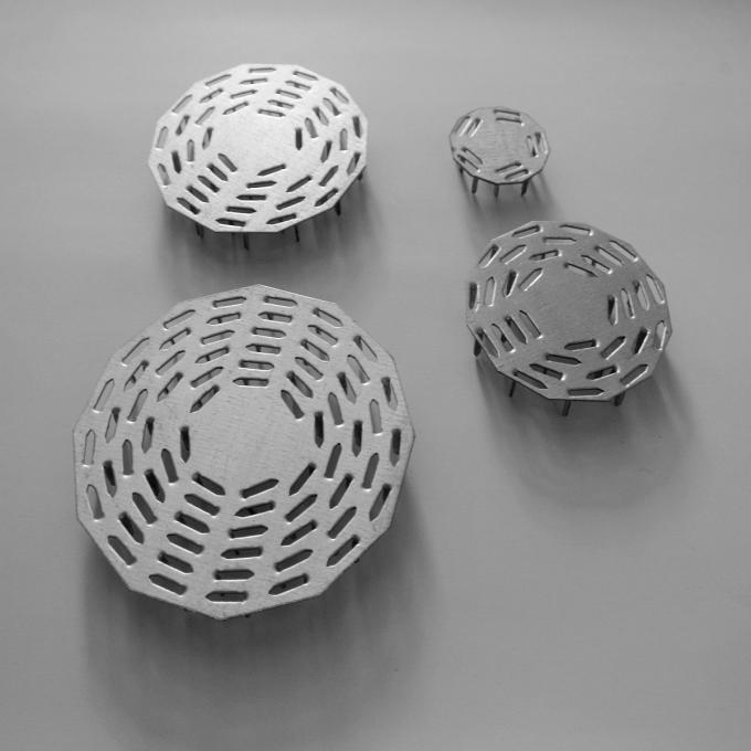 Round / Rectangular Anti Split Plates , Construction Mateial Nail ...