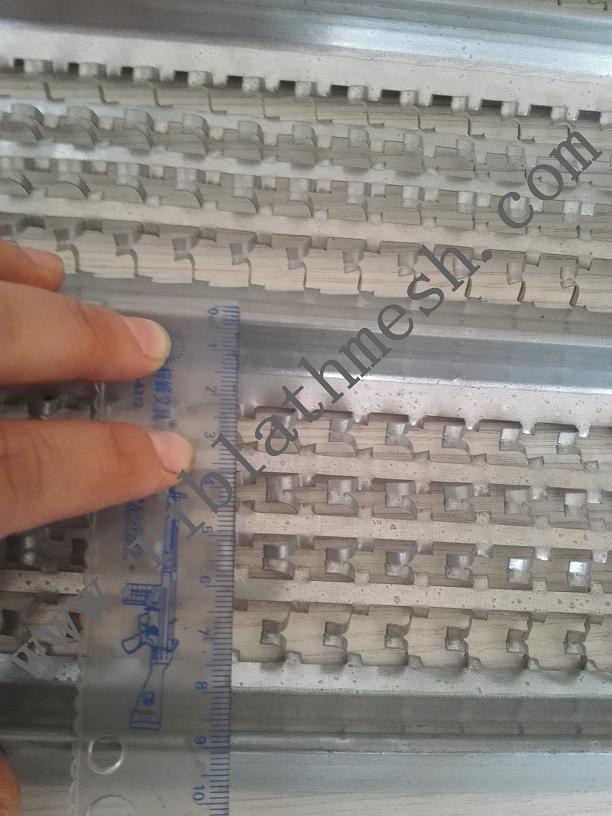 15mm Rib Height HY Rib Mesh Hot Dipped Galvanized Steel Sheets 0.45M Width