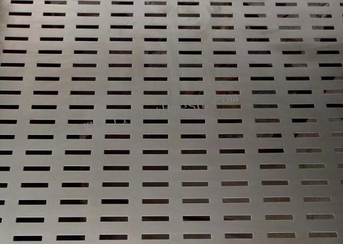 Square Hole Perforated Steel Plate Galvanized Sheet For Architectural