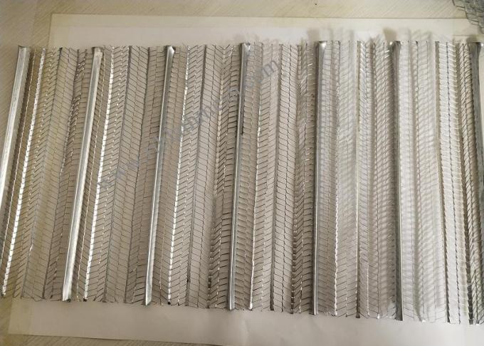 Good Tensile Strength High Rib Mesh / Galvanized Expanded Metal Lath 8 ...