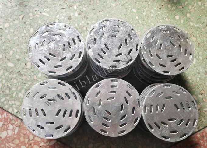 1.2mm Round Anti Split Plates Easy To Press And Eliminate Timber Splitting