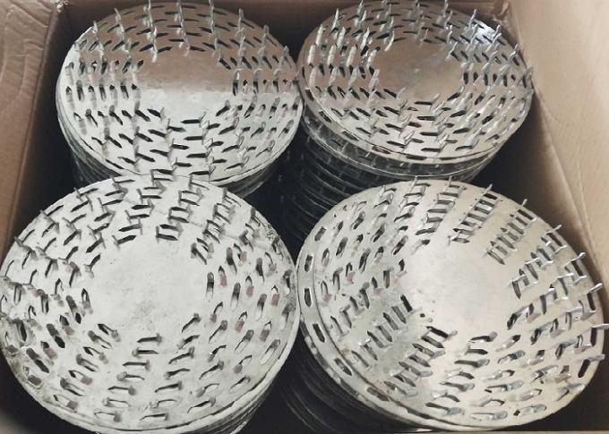 7" Round Anti Split Gang Nail Plates 1.2mm Thickness